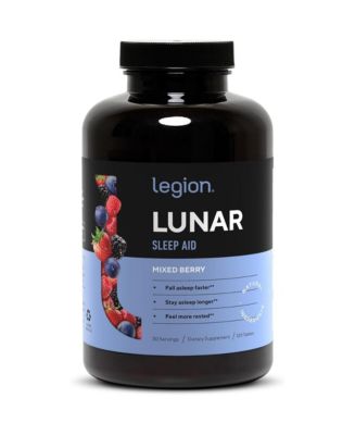 Lunar Chewable Sleep Aid Supplement - Mixed Berry - 30 Servings - Macy's