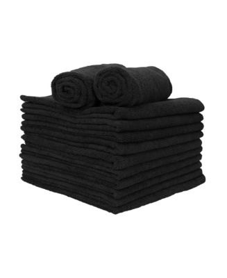 Arkwright Home Smart Choice Microfiber 12 Pack Hand Towels, 16x27 in ...