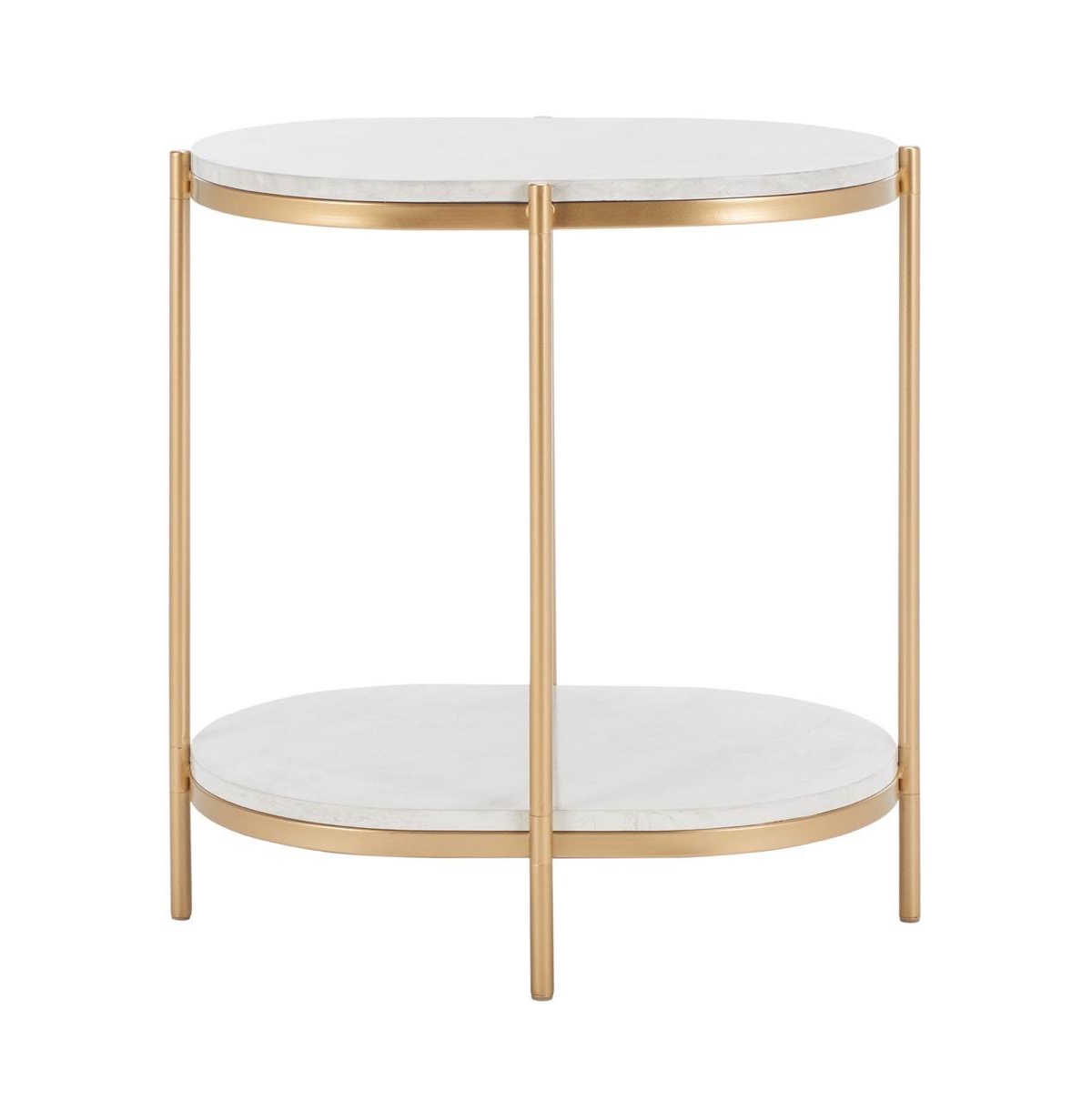 Click here for Safavieh Dove End Table - White/gold prices