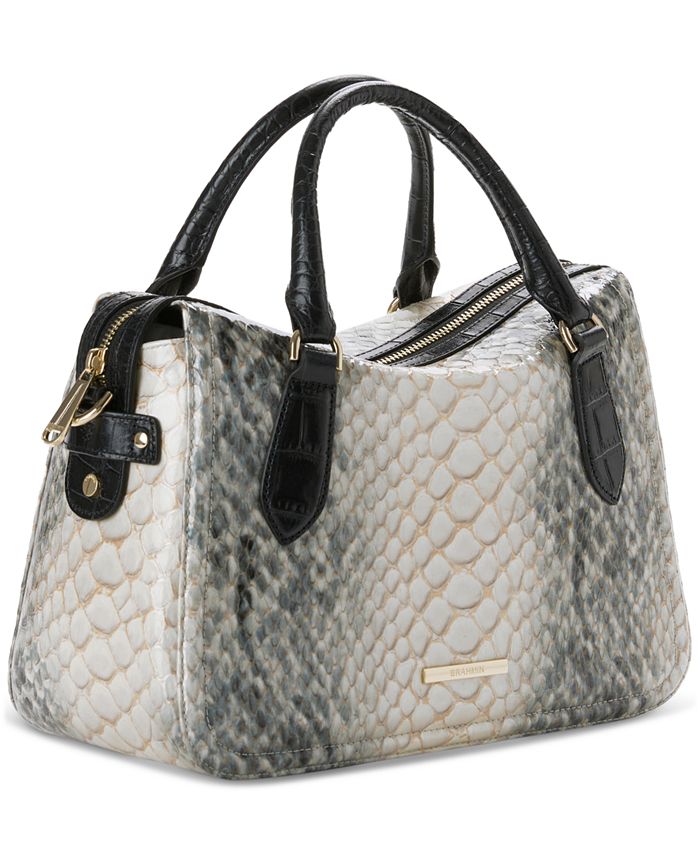 Brahmin Micaela Medium Leather Satchel - Macy's