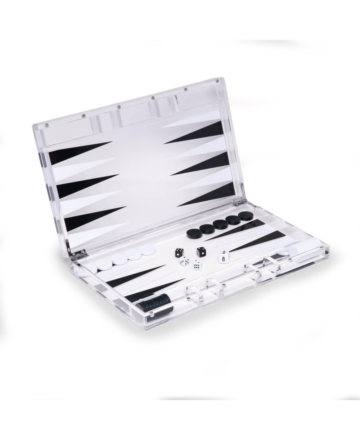 Click here for Bey-Berk Acrylic 14 Backgammon Set - Multi color prices
