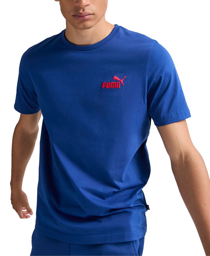 Puma Men's Embroidered Logo T-Shirt - Macy's