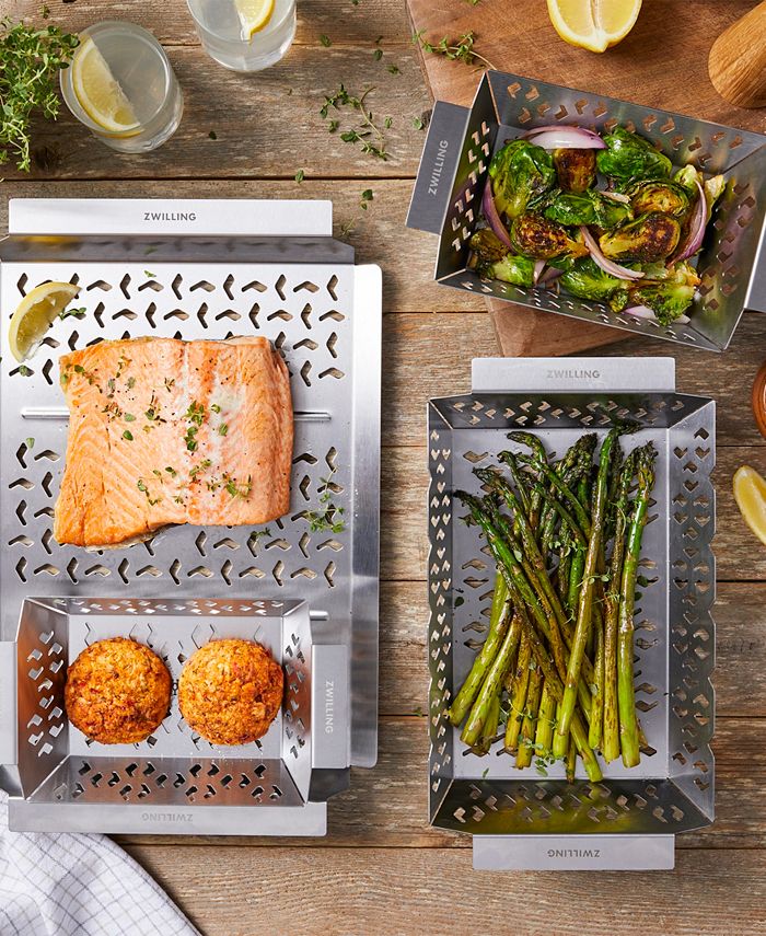 Zwilling BBQ 4pc Grill Basket Set - Macy's