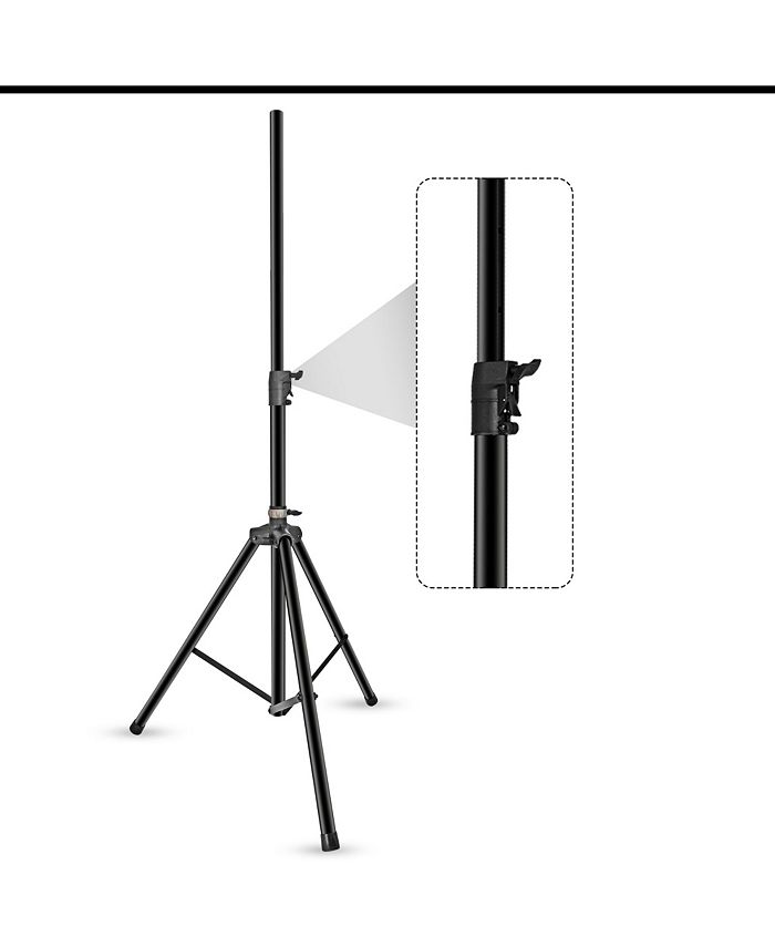 5 Core Speaker Stand Tripod Air Assist Lowering Tall Height Adjustable ...