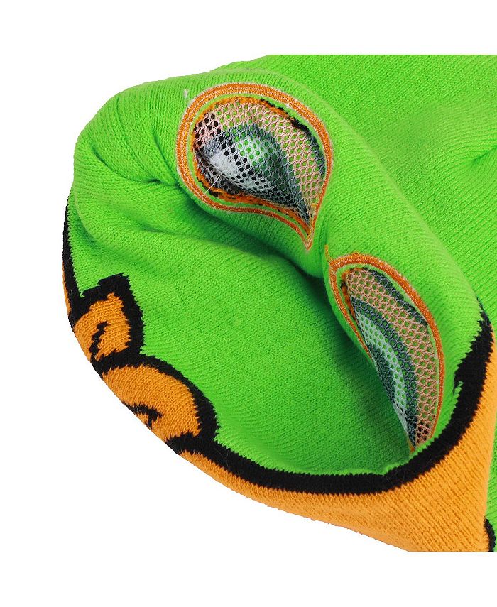 TEENAGE MUTANT NINJA TURTLES Men's TMNT Rolldown Mikey Adult Mesh Eye ...