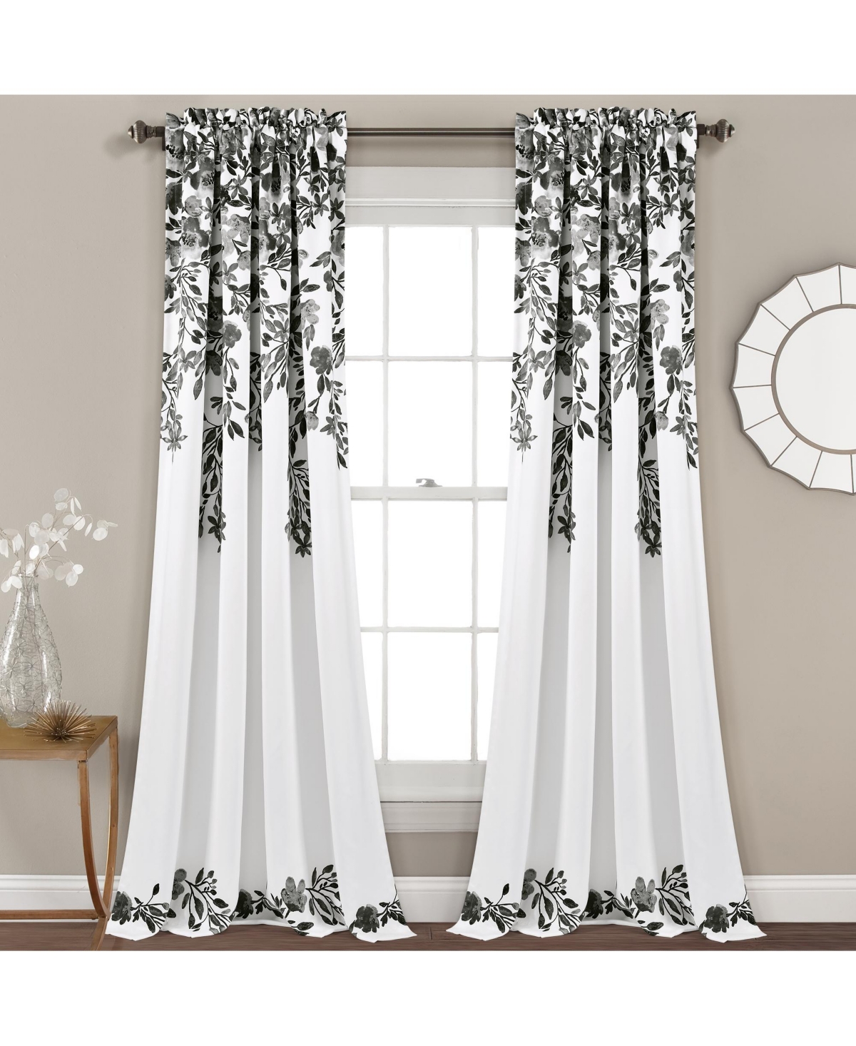 Click here for Lush Decor Tanisha Light Filtering Window Curtain... prices