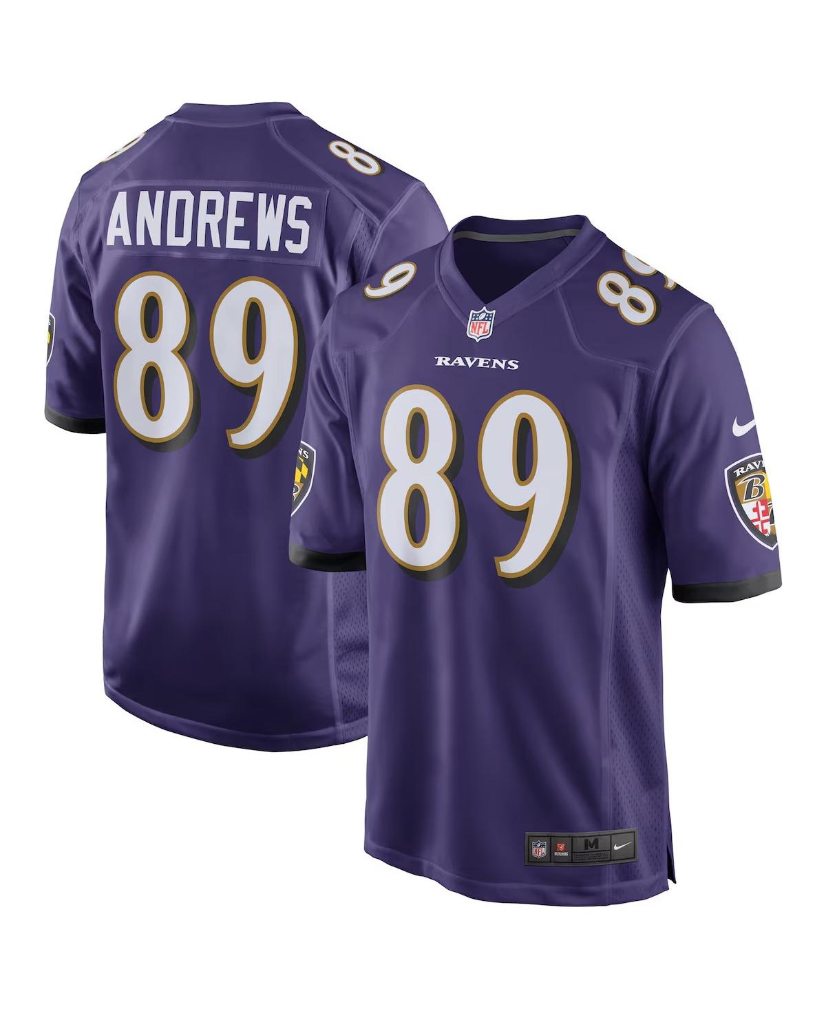 Click here for Nike Mens Mark Andrews Purple Baltimore Ravens Gam... prices