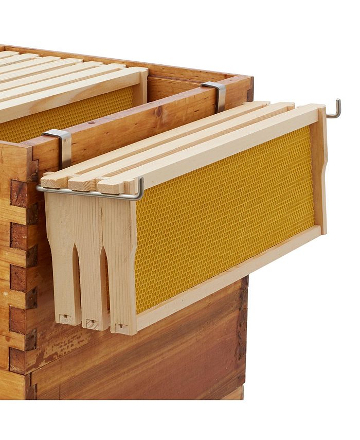 Honey Keeper Beehive Frame Holder - Stainless Steel Hive Frame Hanger ...