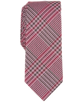 Bar III Men's Meadow Plaid Tie, Created for Macy's - Macy's