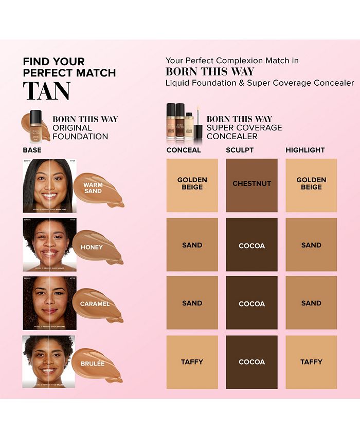 Too Faced Born This Way Super Coverage Multi-Use Sculpting Concealer ...