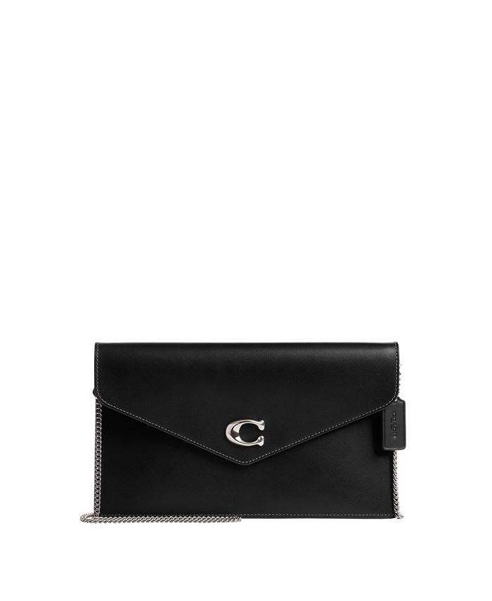 COACH Women's Essential Small Leather Clutch - Macy's