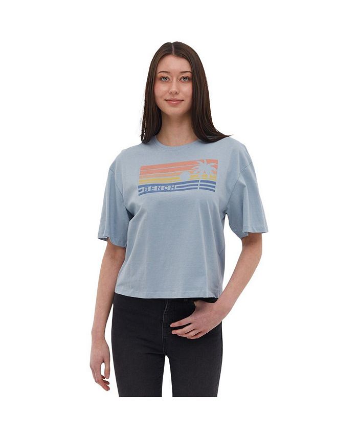 Bench DNA Women's Bray Sunset Graphic Tee - Macy's