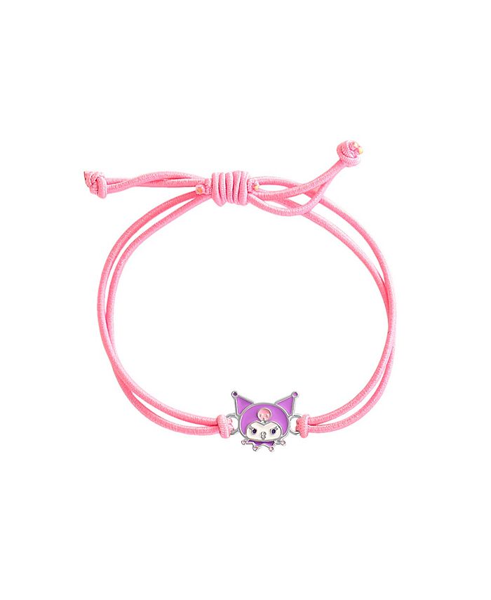 Hello Kitty Sanrio Cord Bracelet 3 Piece Set with Kuromi, My Melody ...