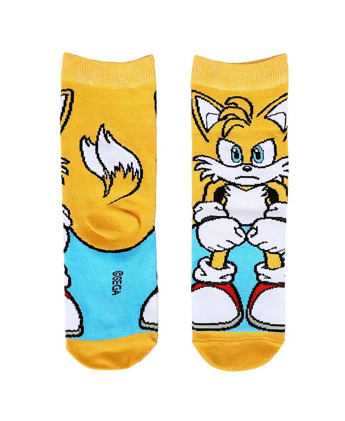 Sonic The Hedgehog Boys Characters Youth 3-Pack 360 Crew Socks - Macy's