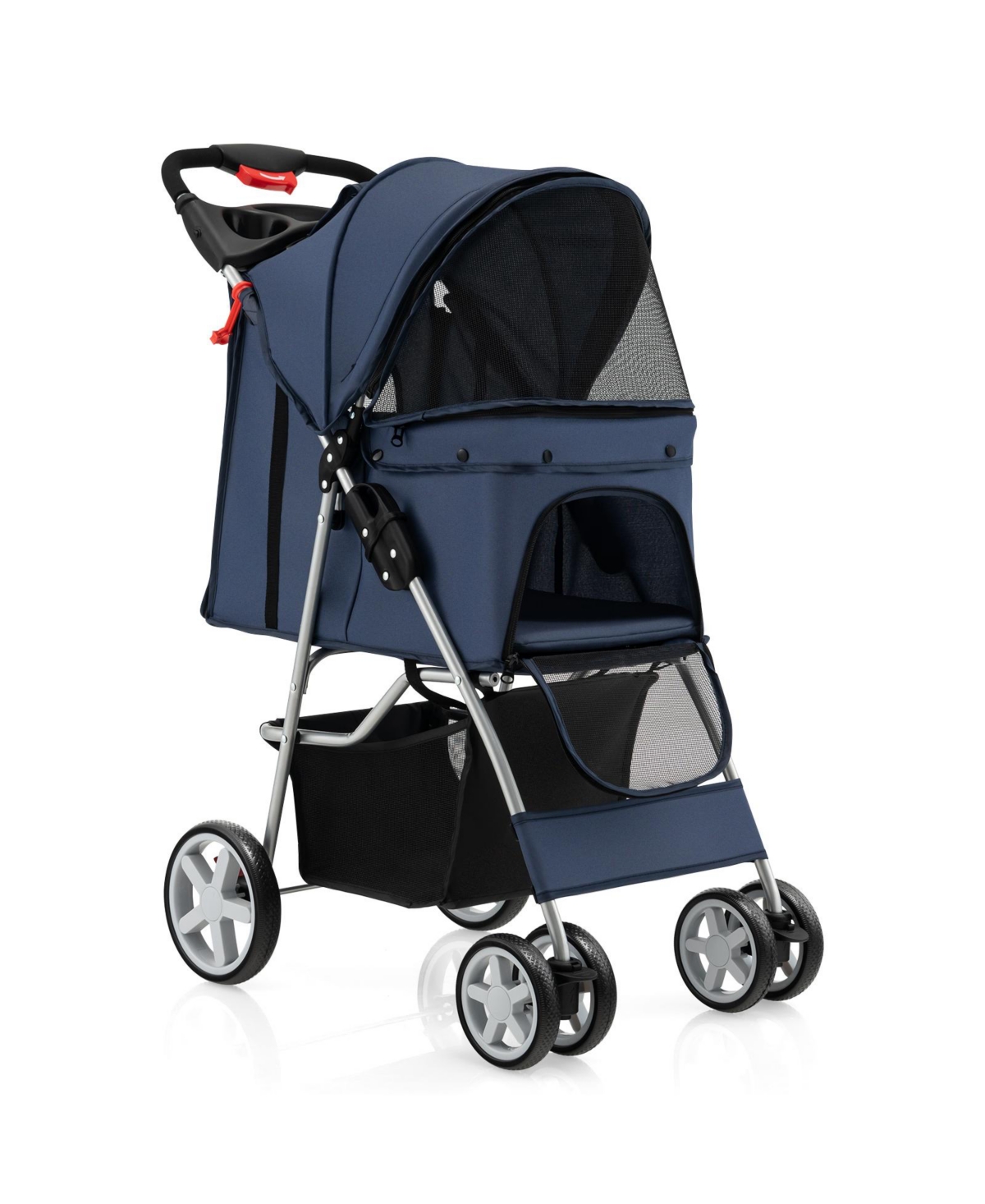 Click here for Sugift Folding Pet Stroller with Storage Basket an... prices