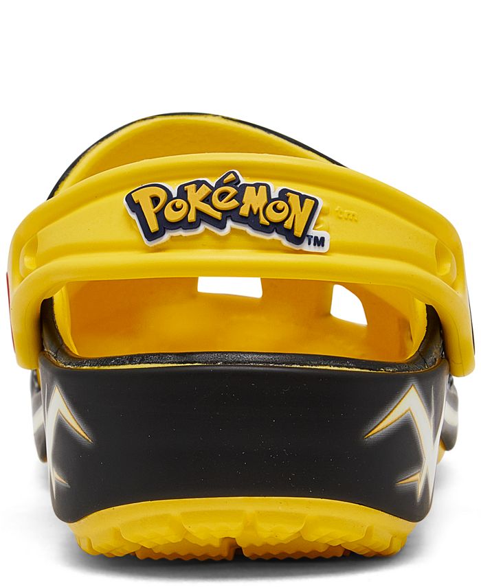 Crocs Pokemon Little Kids’ Pikachu Classic Clogs from Finish Line - Macy's
