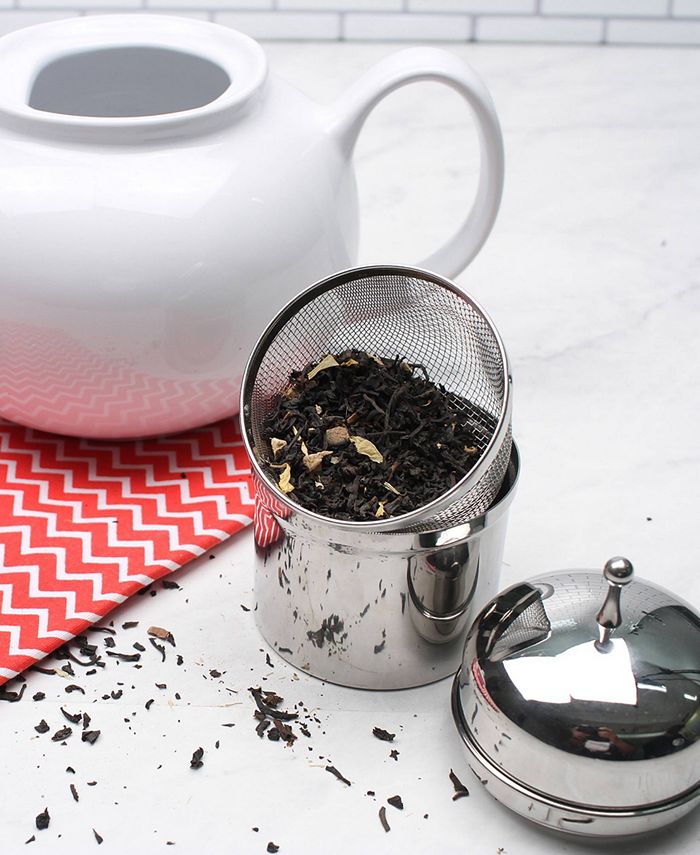 RSVP International Stainless Steel 3" x 3" x 4" Floating Spice Ball ...