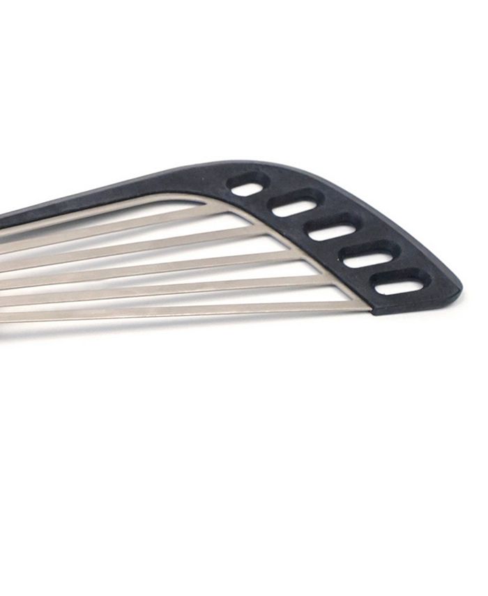 RSVP International Endurance Stainless Steel 11x3" Angled Slotted ...