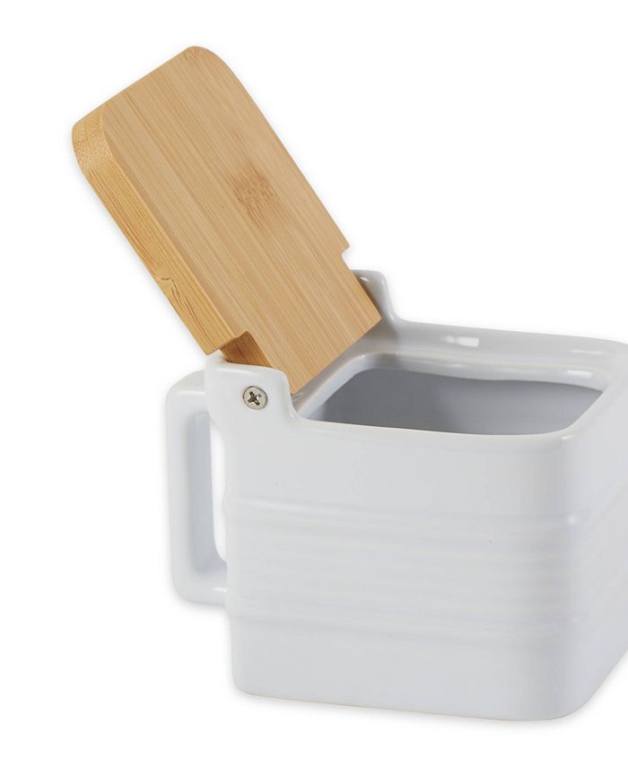 RSVP International Stoneware 5x3x4" Salt Box - Macy's