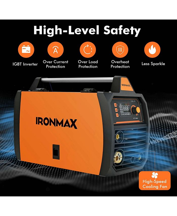 Costway 110/220V Stick Welder 160 Amp Digital Inverter IGBT Welding ...
