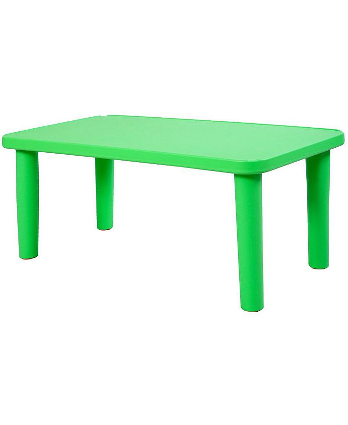 Costway Kids Portable Plastic Table Learn and Play Activity School Home ...