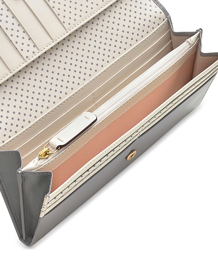 Radley London Heritage Dog Outline Large Flapover Wallet - Macy's