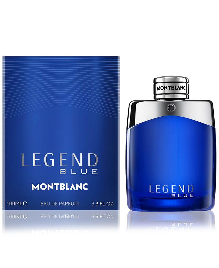 Montblanc Men's Legend Blue Eau de Parfum Spray, 3.3 oz. - Macy's