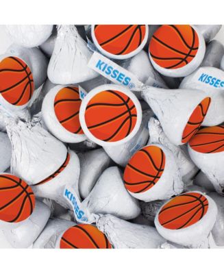 Just Candy Basketball Candy Party Favors Hershey's Kisses Milk ...