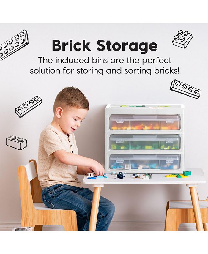 IRIS USA Fits 12" x 12" Paper 3-Tier Scrapbook Storage Unit with ...