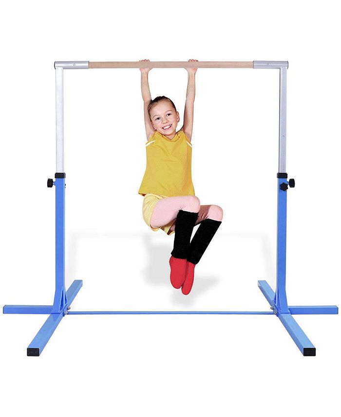 Slickblue Adjustable Gymnastics Horizontal Bar for Kids - Macy's