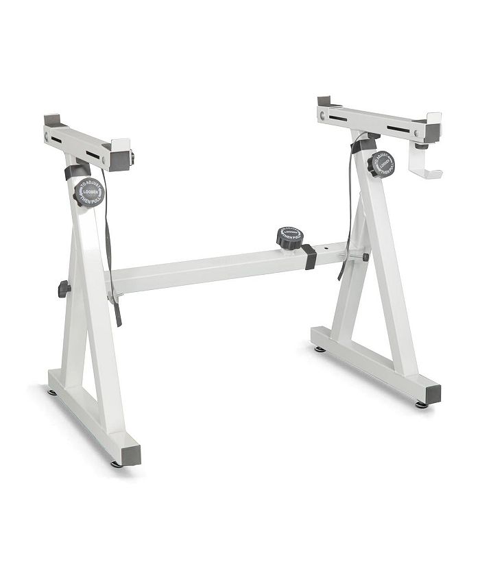 5 Core Keyboard Stand Heavy Duty White Height Width Adjustable Z Style ...