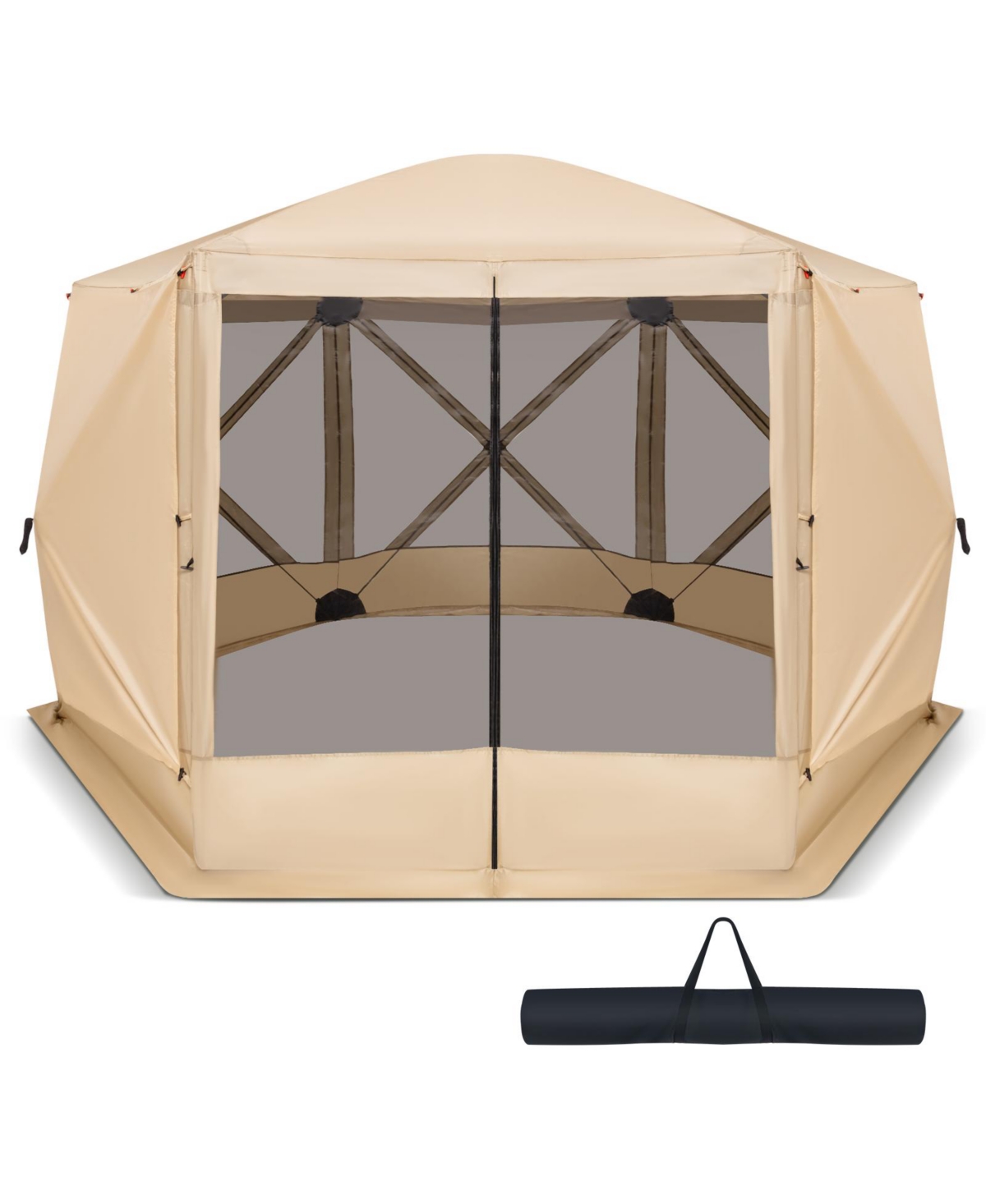 Click here for 1.5 X 11.5 Ft 6-Sided Pop-up Screen House Tent Wit... prices