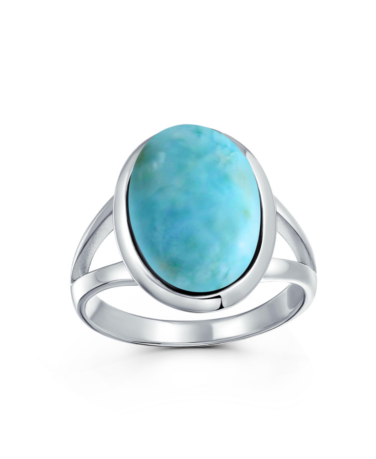 Click here for Bling Jewelry Oval Cabochon Bezel Natural Stone Sp... prices
