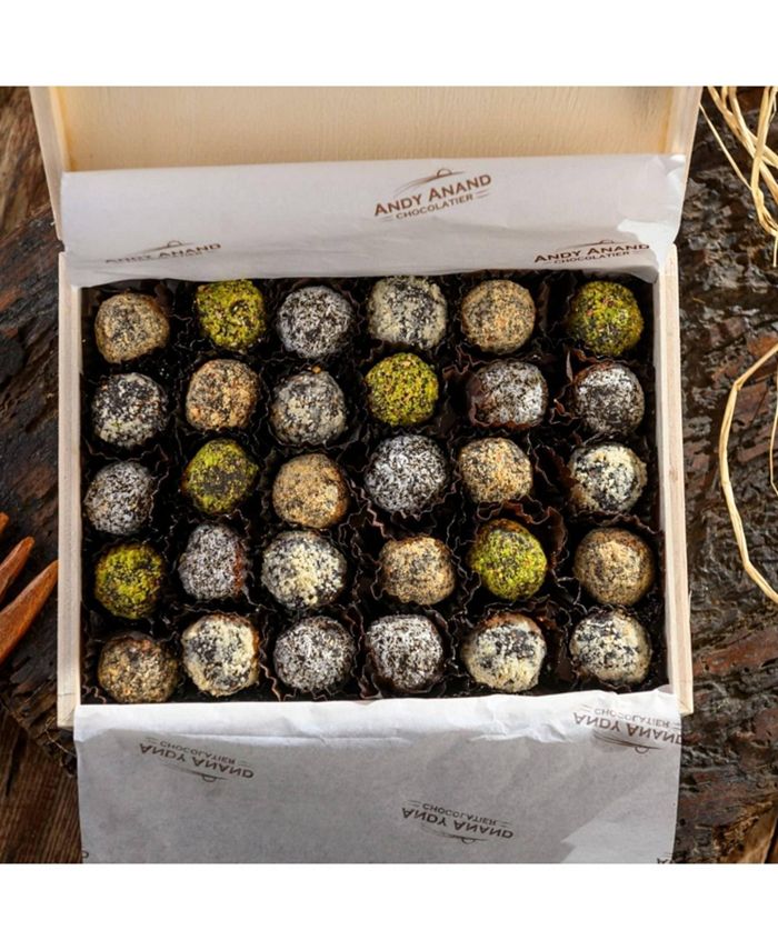Andy Anand Chocolatier Andy Anand No Sugar Added Natural Truffles 12 ...
