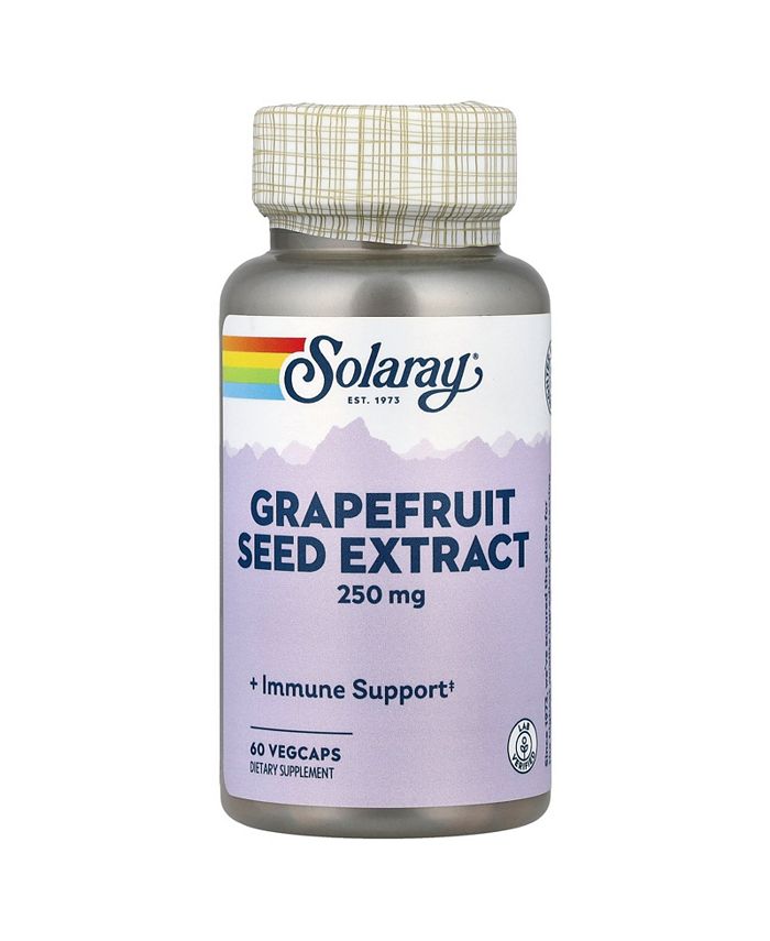 Solaray Grapefruit Seed Extract 250 mg - 60 VegCaps - Macy's