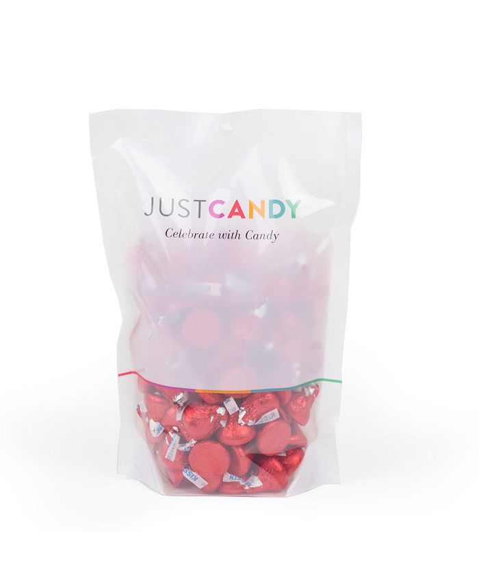 Just Candy Red Hershey's Kisses Candy Milk Chocolates - Macy's