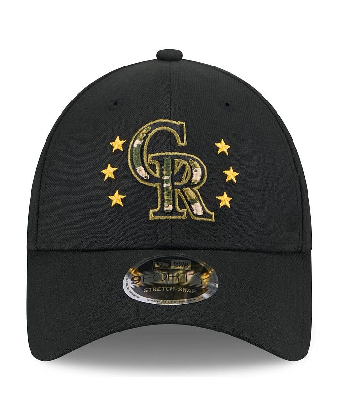 New Era Men's Colorado Rockies 2024-Armed Forces Day 9FORTY Adjustable ...