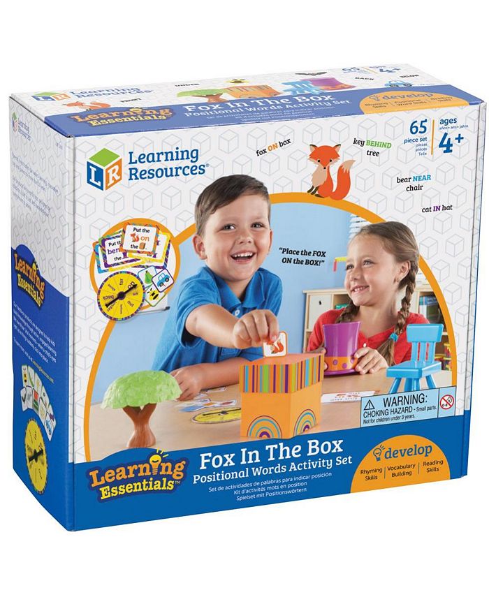 Learning Resources Fox in the Box - Rhyming and Positional Words - 61 ...