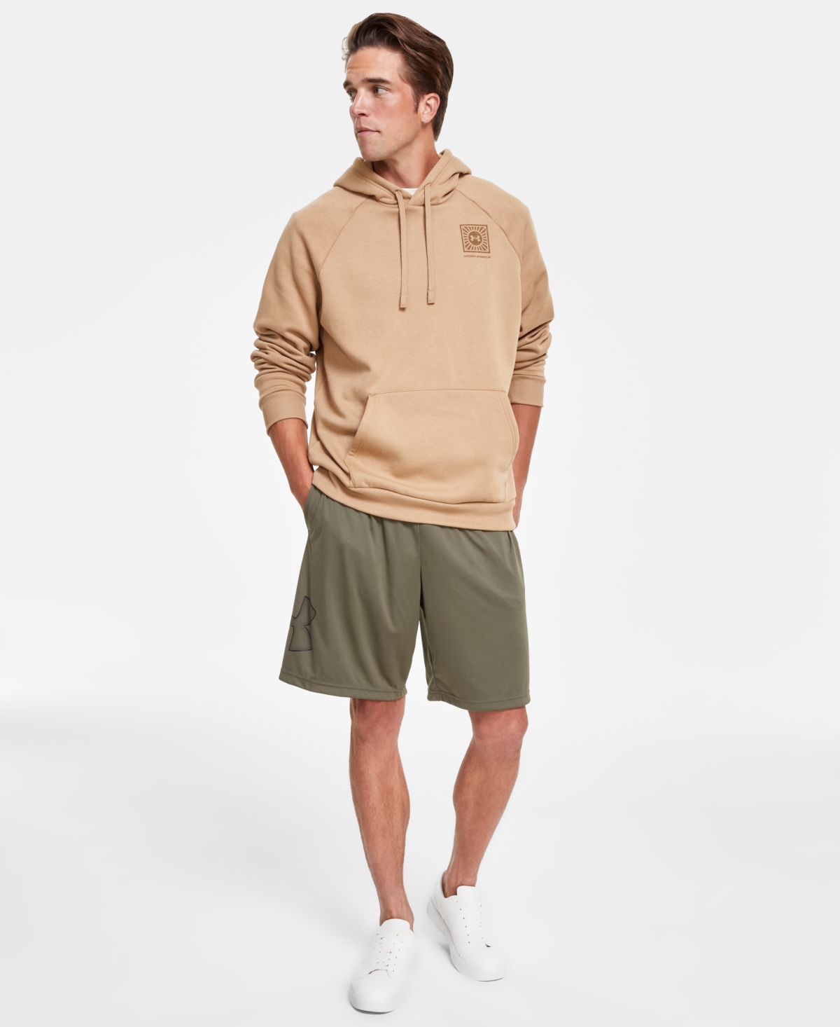 Click here for Under Armour Mens Ua Tech Logo 10 Shorts - Marine... prices