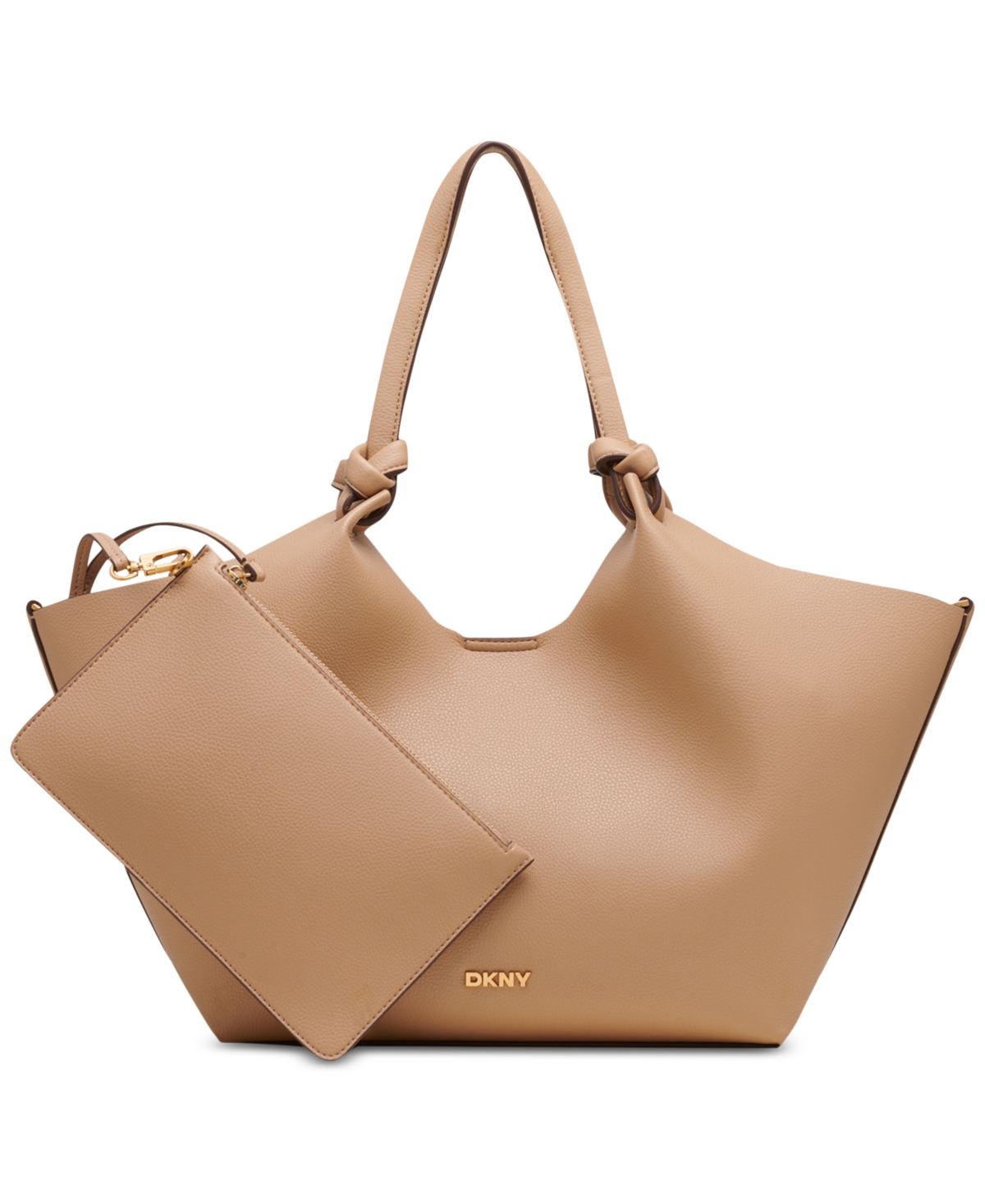Click here for Dkny Paula Commuter Medium Sleek Tote - Cappucino prices