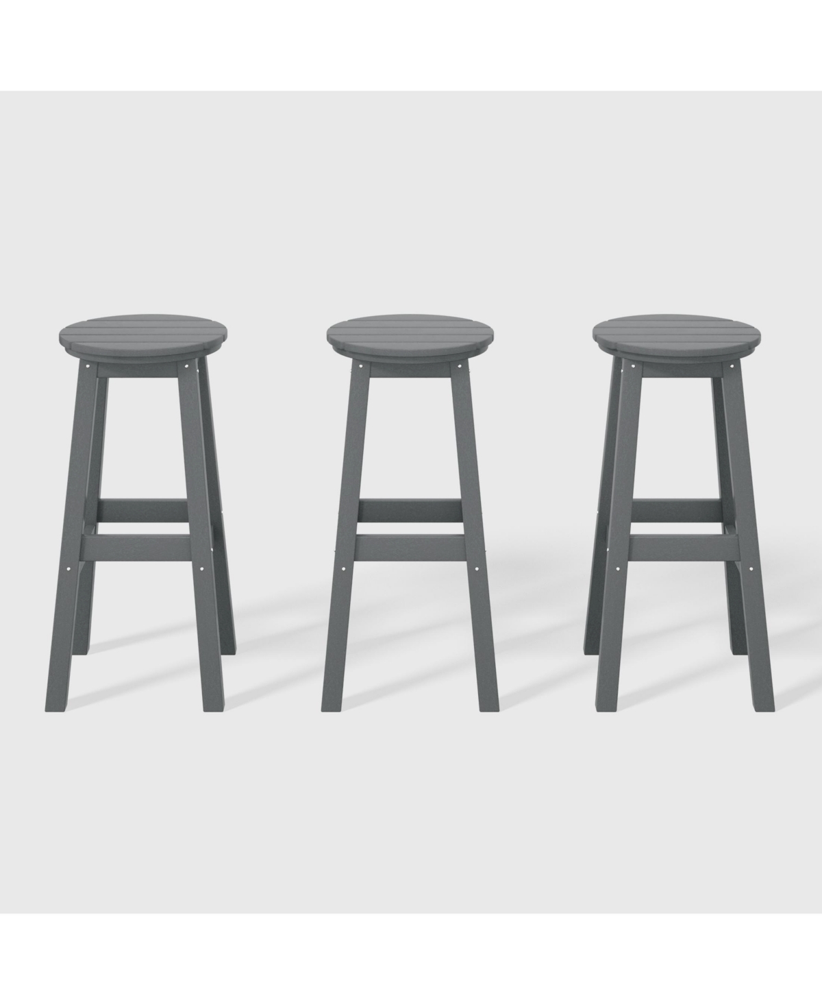 Click here for WestinTrends 29 Hdpe Outdoor Patio Round Bar Stool... prices