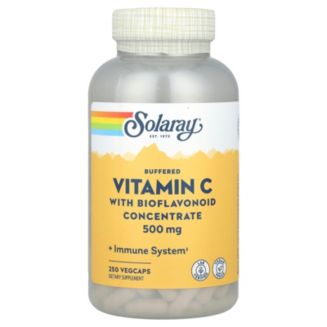 Solaray Buffered Vitamin C with Bioflavonoid Concentrate 500 mg - 250 VegCaps - Macy's