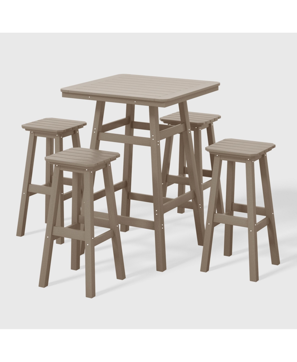 Click here for WestinTrends 5-Piece Hdpe Outdoor Patio Dining Bar... prices