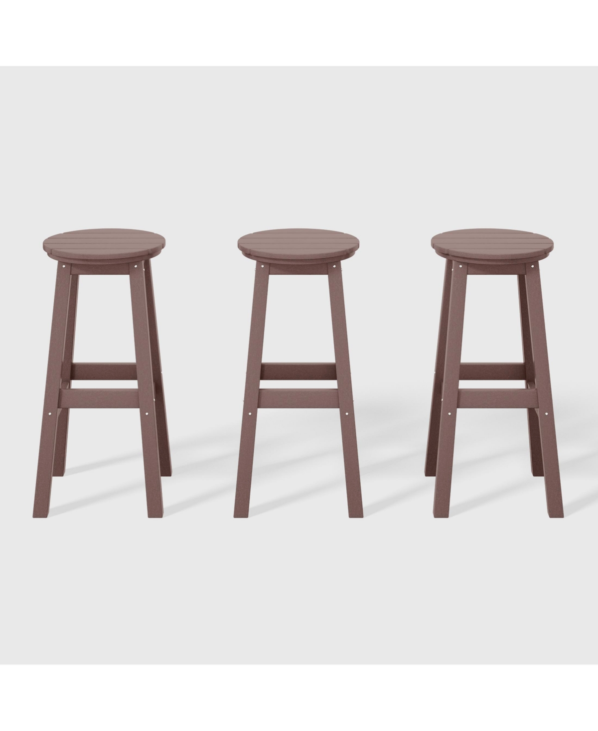 Click here for WestinTrends 29 Hdpe Outdoor Patio Round Bar Stool... prices
