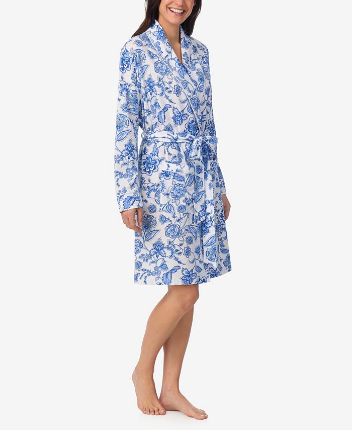 Aria Women's Short Wrap Robe - Macy's