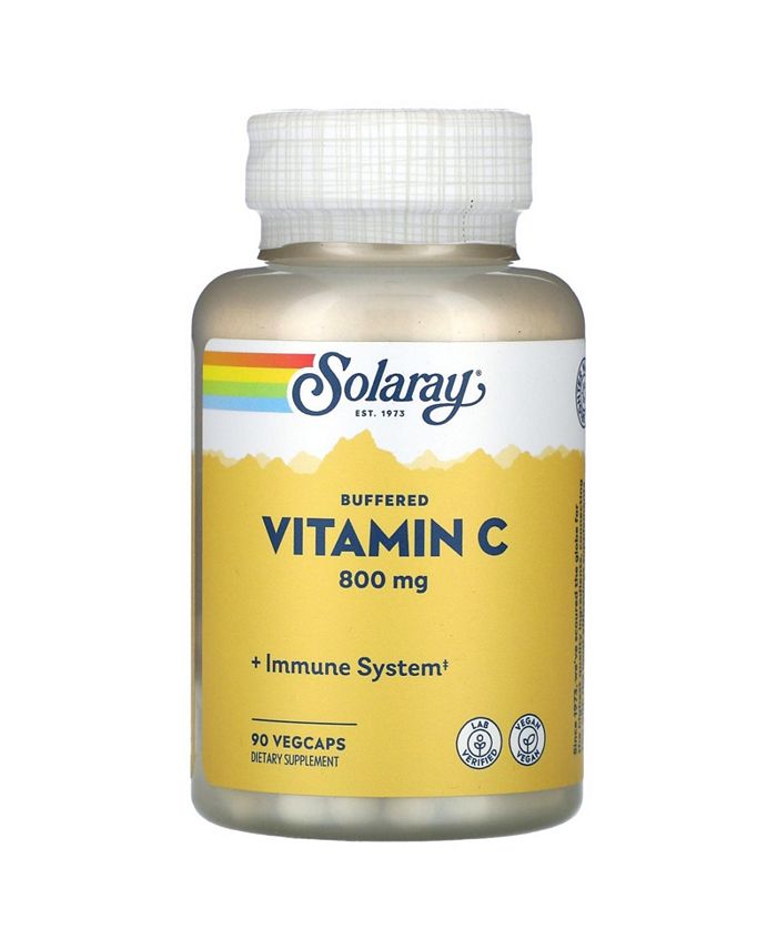 Solaray Buffered Vitamin C 800 mg - 90 VegCaps - Macy's