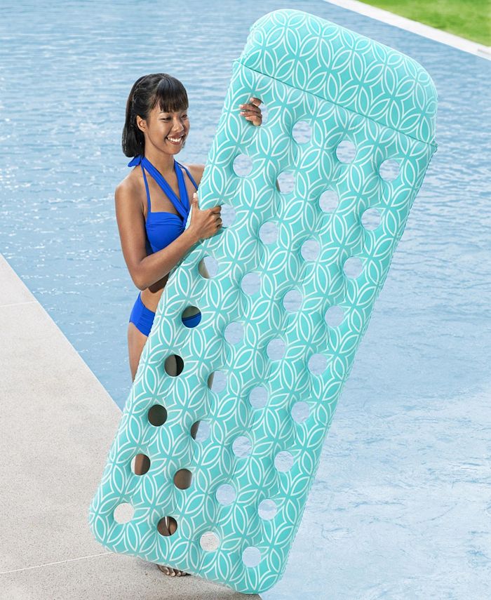 Bestway H2OGO Comfort Plush Floating Pool Mat - Macy's