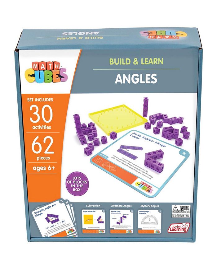 Junior Learning Mathcubes - Angles Activity Set - Macy's