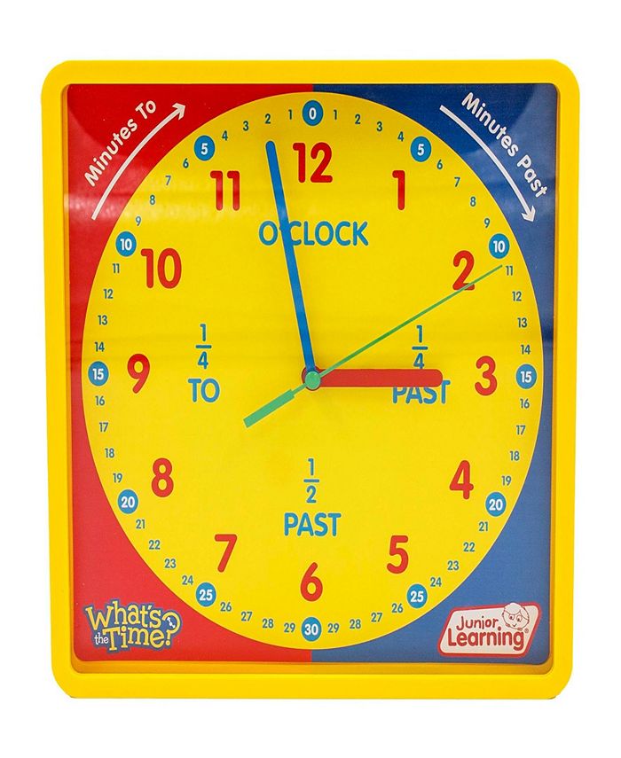 Junior Learning What's The Time Classroom Learning Clock - Macy's
