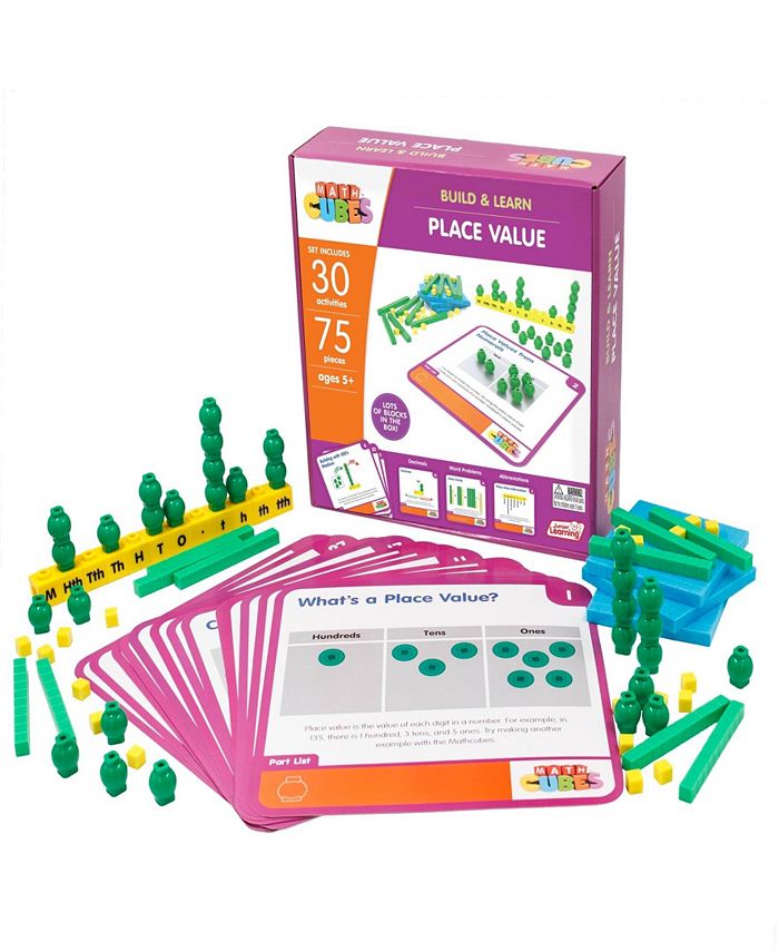 Junior Learning Mathcubes - Place Values Activity Set - Macy's